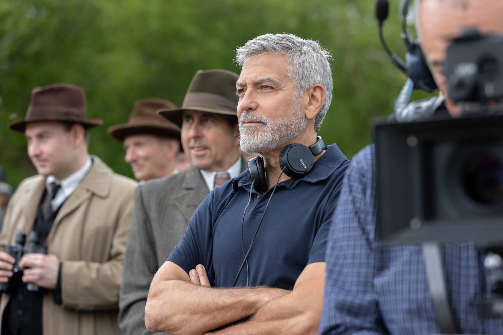 George Clooney and Joel Edgerton on The Boys in the Boat, Poughkeepsie ...